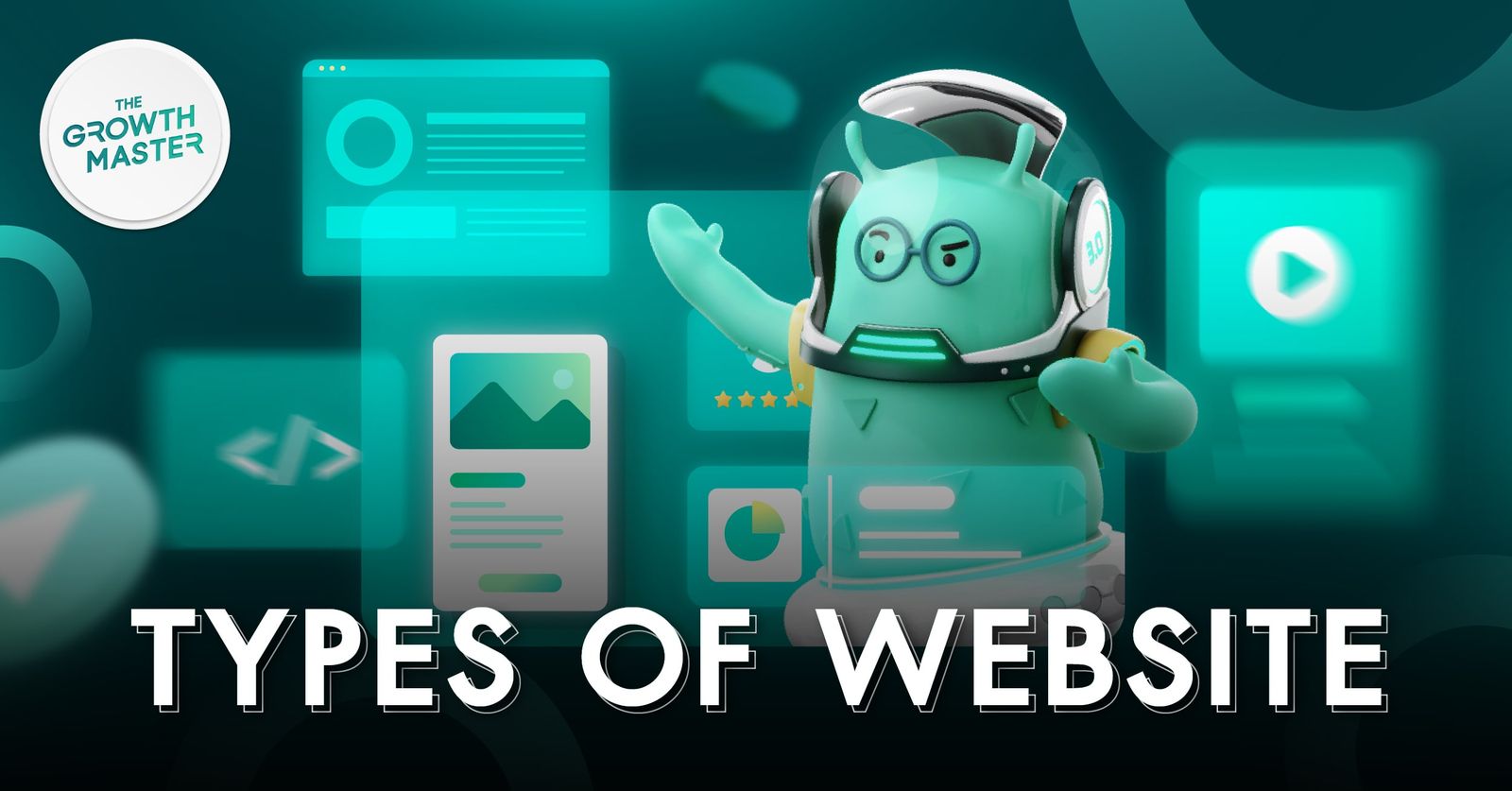 เว็บไซต์มีกี่ประเภท? รู้จัก 9 ประเภทของเว็บไซต์และรูปแบบการใช้งาน - THE GROWTH MASTER